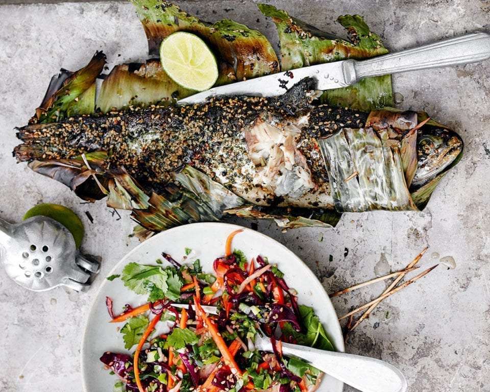 Asian Style Rainbow Trout - Seafood Friday